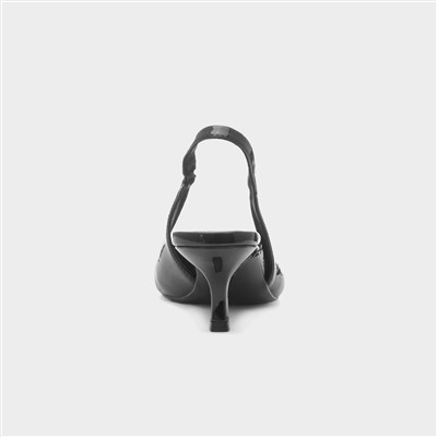 Truffle Collection Celine Womens Black Patent Heel-14920 | shoezone