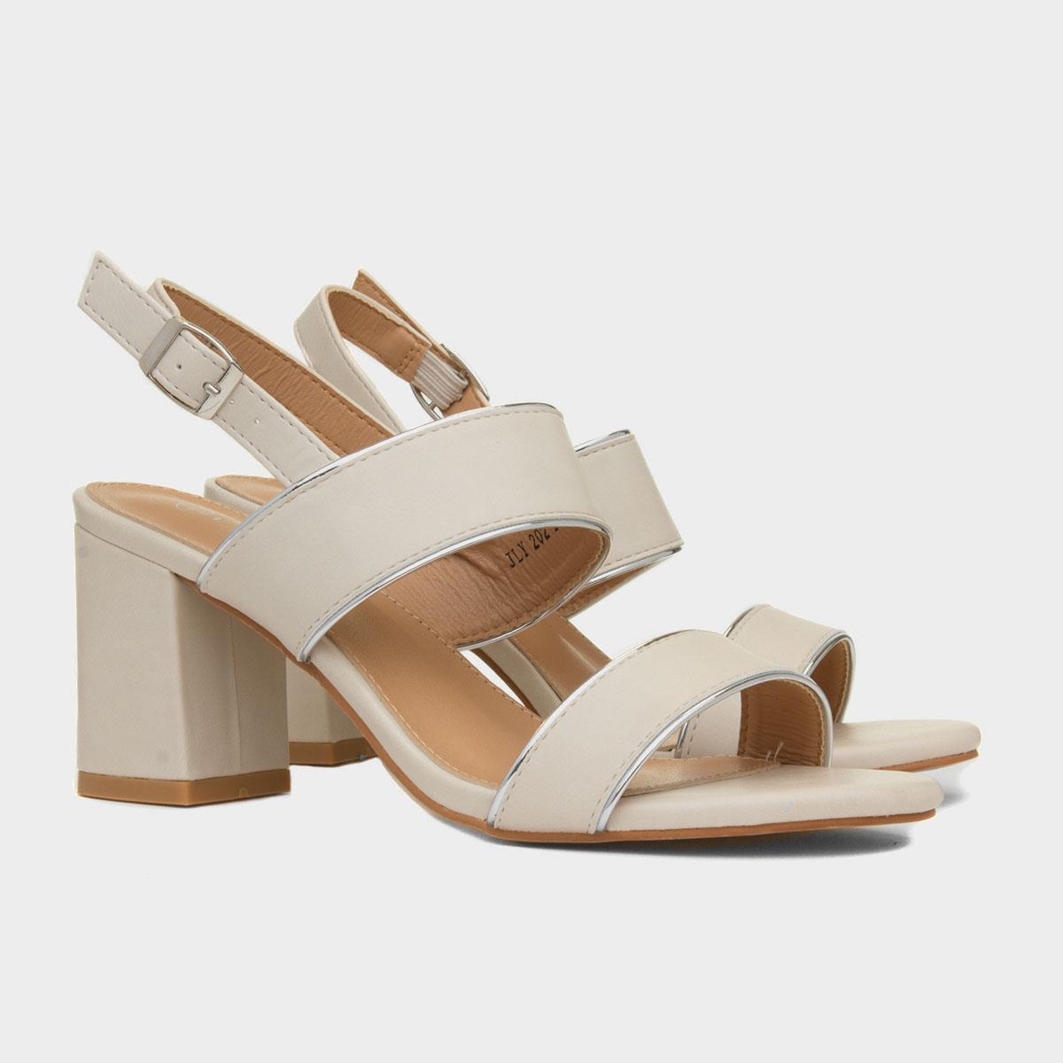 Lunar Aldora Womens Beige Heel-14956 | Shoe Zone