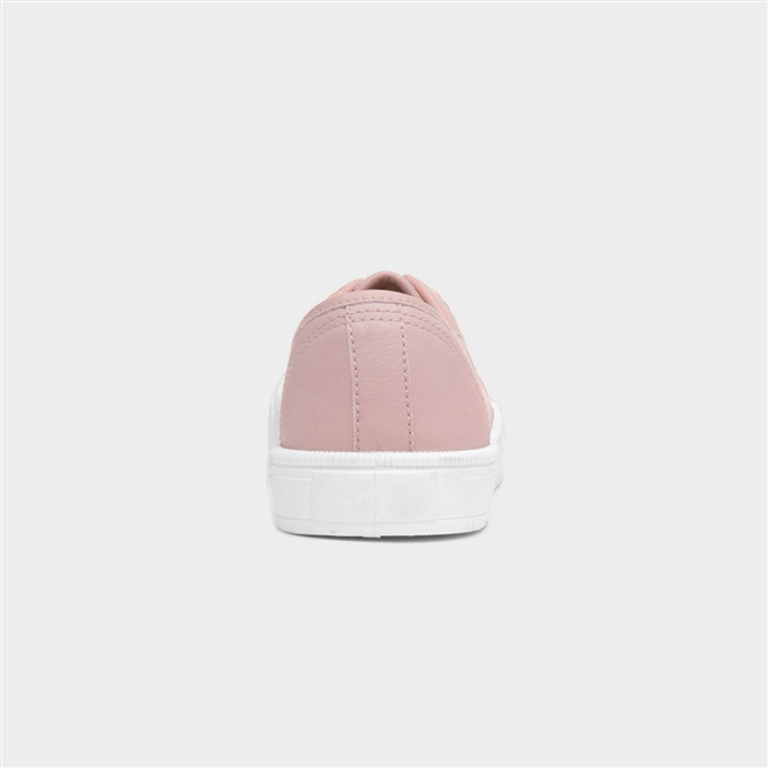 Lilley Penny Womens Pink Canvas Shoe-16555 | shoezone
