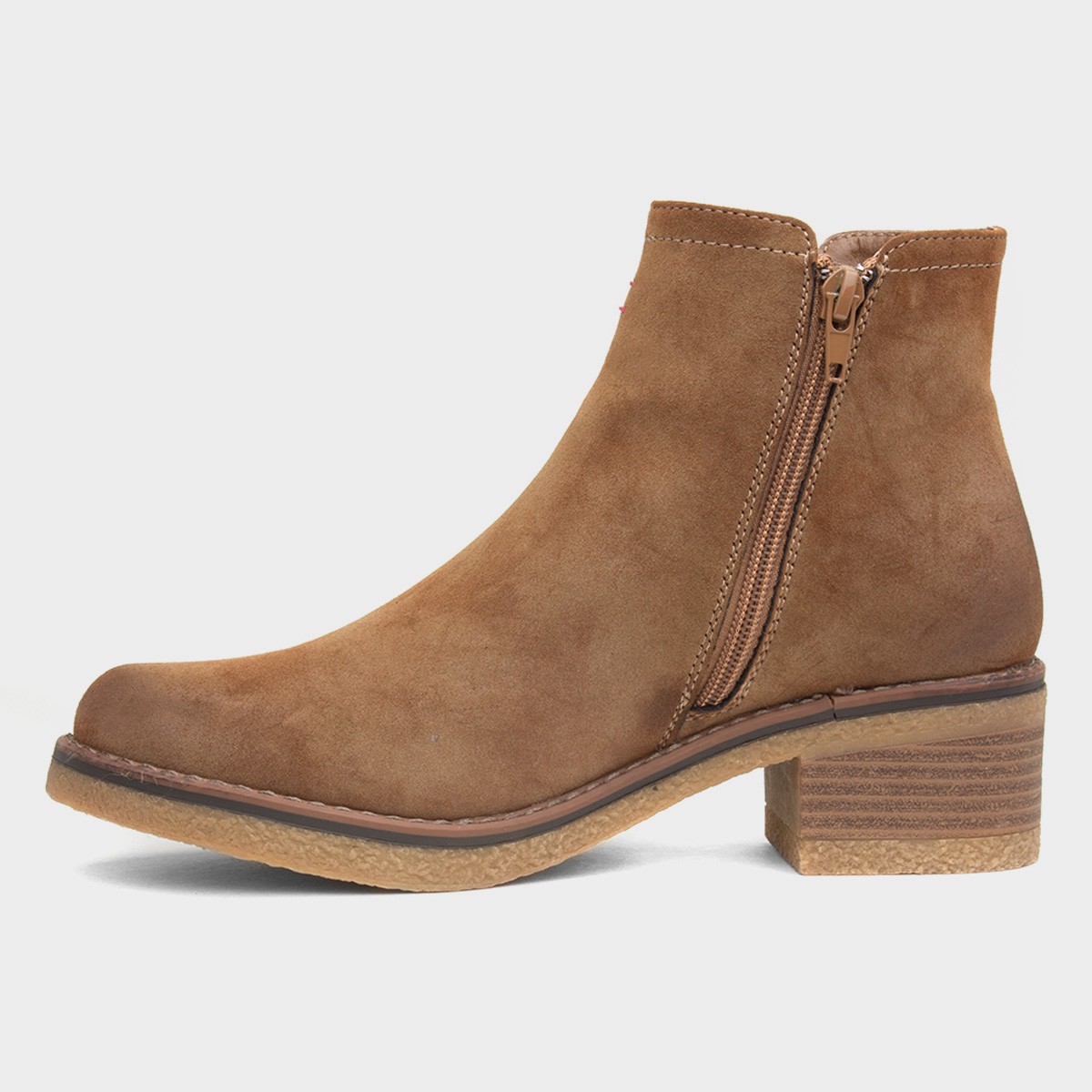Lilley & Skinner Hamilton Womens Camel Ankle Boot-18148 | Shoe Zone