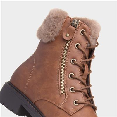 Lilley & Skinner Chile Womens Tan Ankle Boot-18305 | shoezone