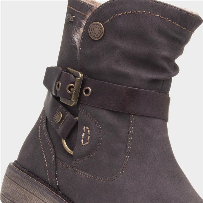 Relife Clare Womens Brown Ankle Boot-18306 | shoezone