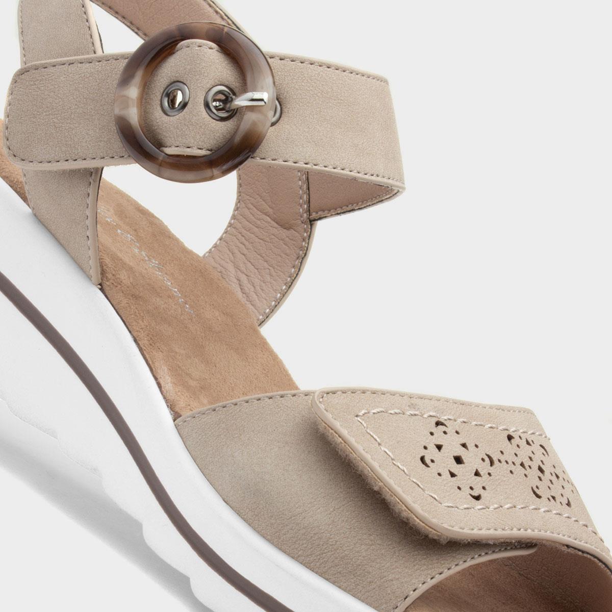 Lilley & Skinner Majorca Womens Beige Sandal-190209 | Shoe Zone