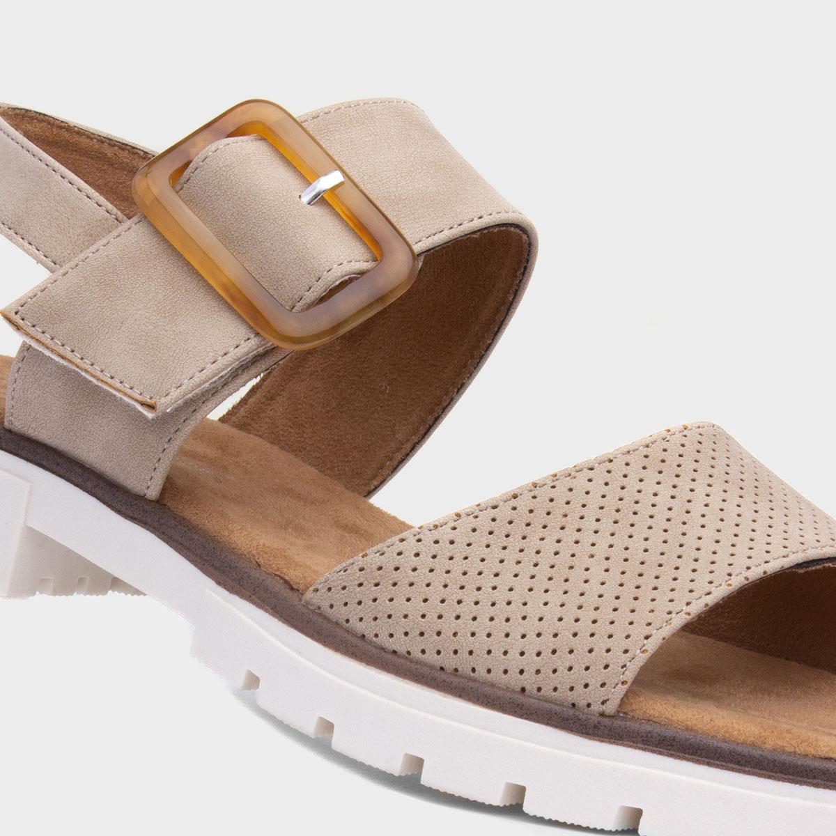 Lilley & Skinner Fiji Womens Beige Sandal-192028 | Shoe Zone