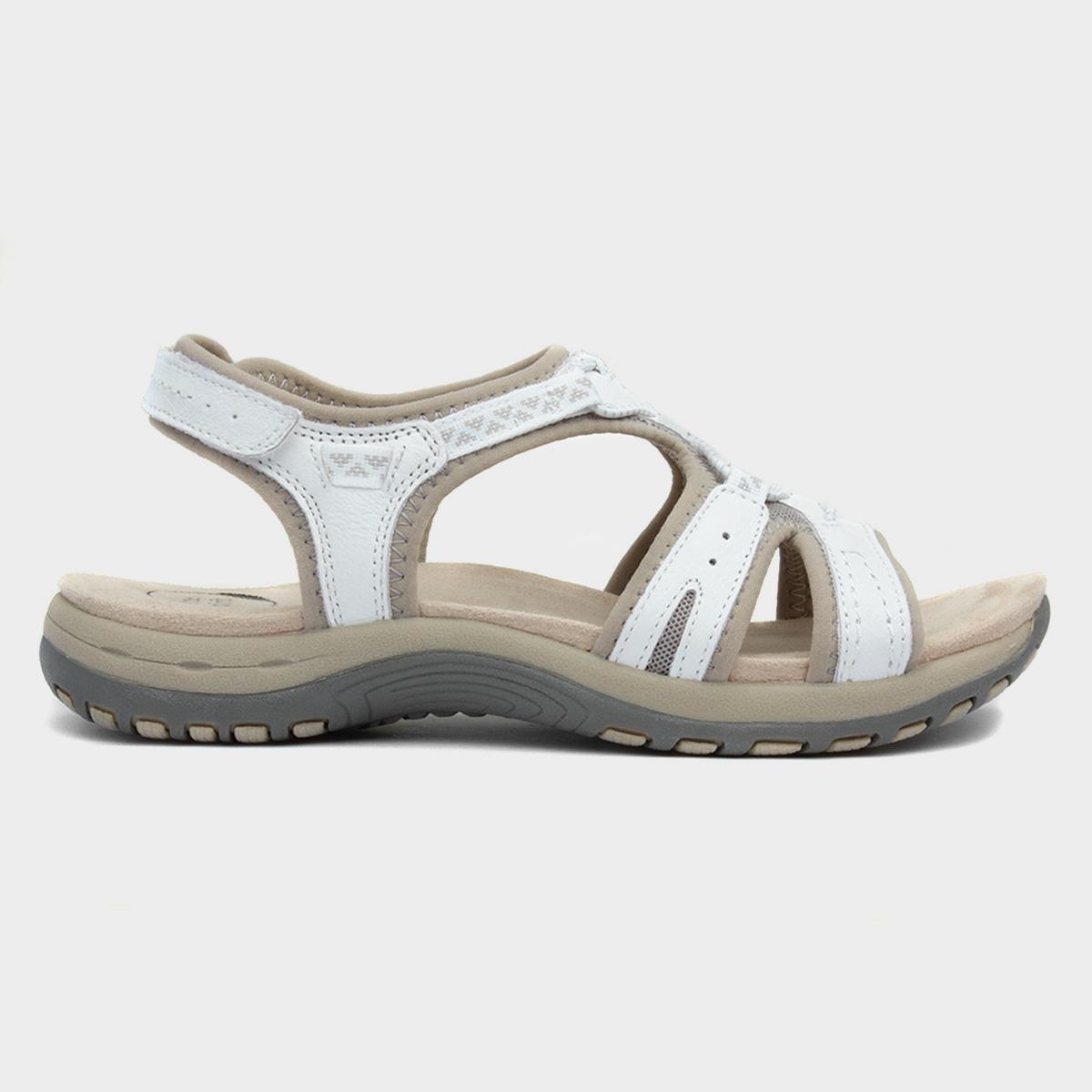 Free Spirit Fairmont Womens White Sandal-193038 | Shoe Zone