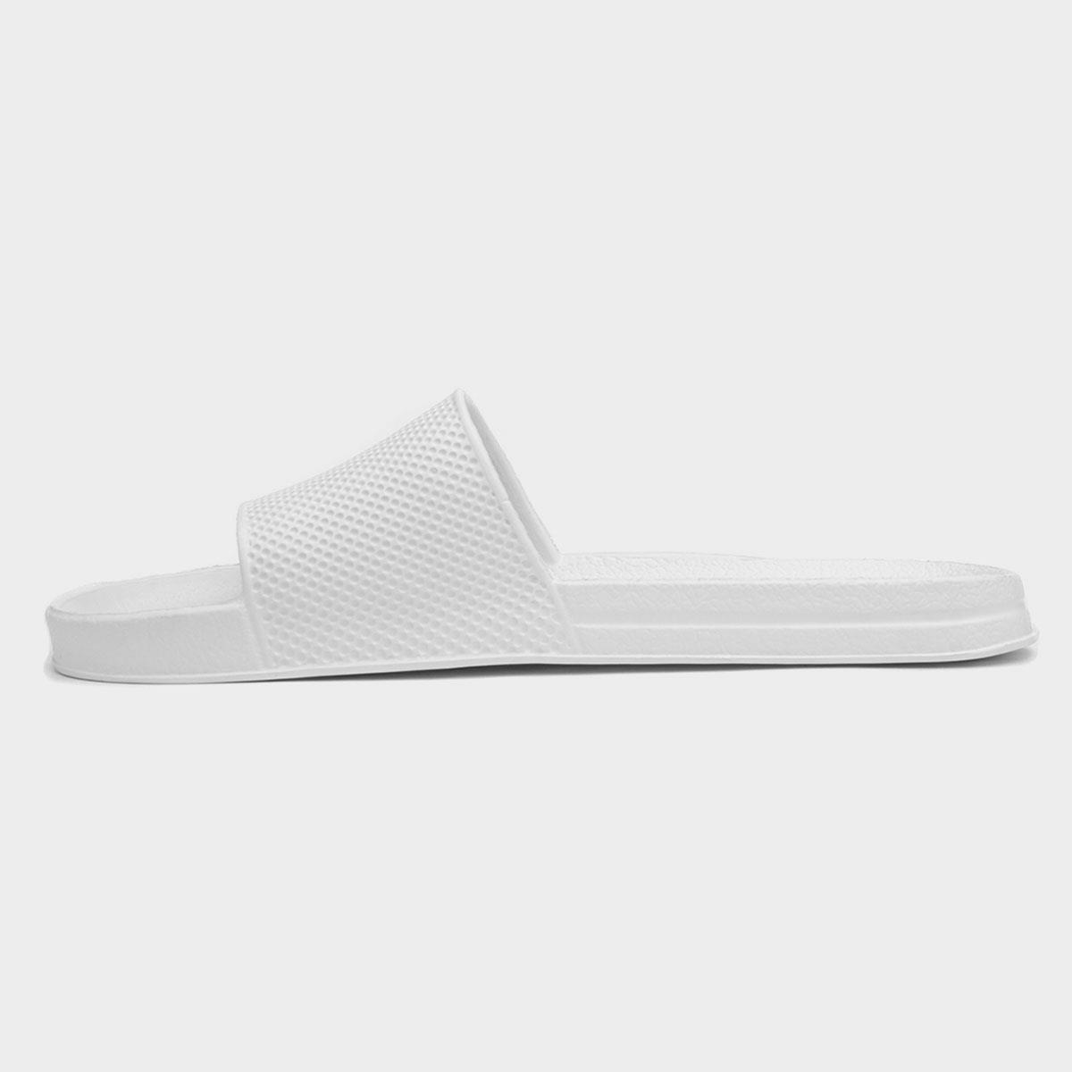Womens White Slider-198095 | Shoe Zone
