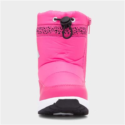 LOL Surprise Kids Pink Snow Boot-28268 | Shoe Zone