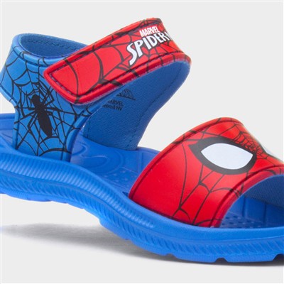 Spider-Man Kids Blue Easy Fasten EVA Sandal-29902 | shoezone