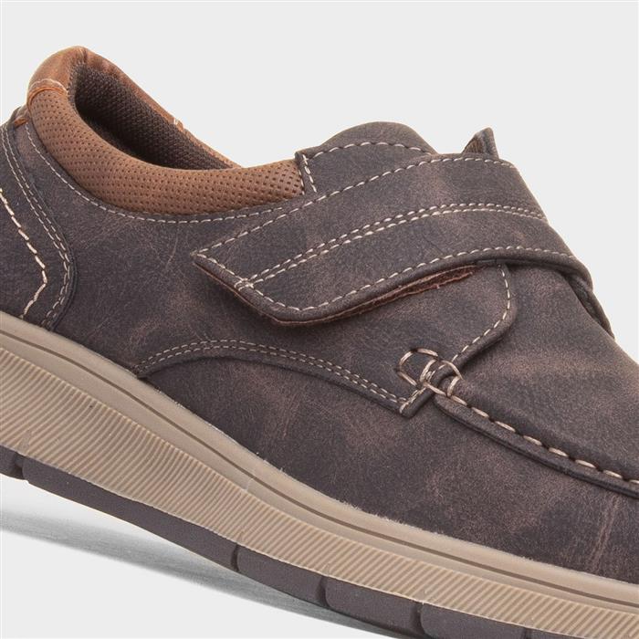Comfy Steps William Mens Brown Casual Shoe-52040 | shoezone