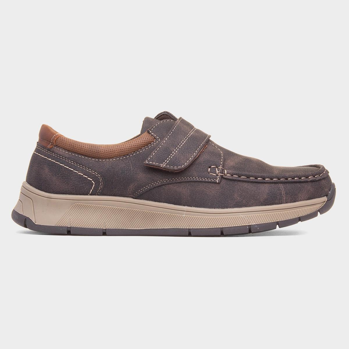 Comfy Steps William Mens Brown Casual Shoe-52040 | Shoe Zone