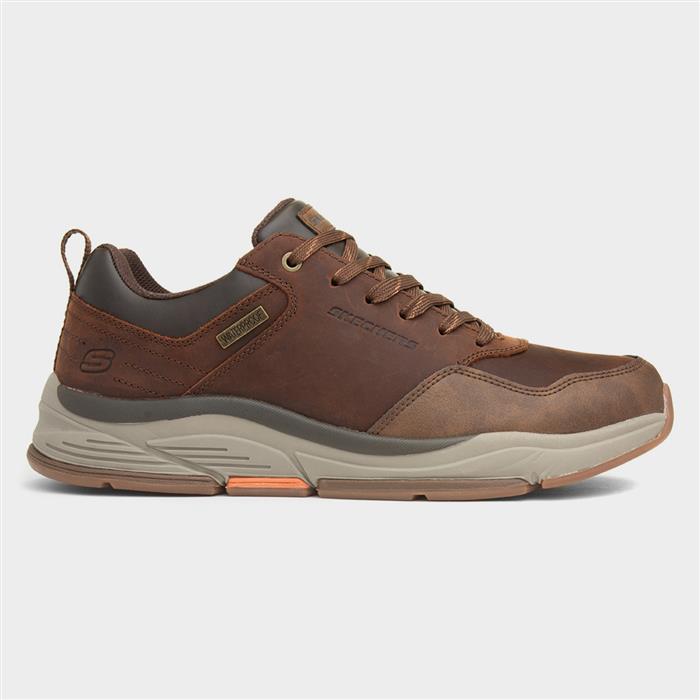 Skechers leather sneakers store