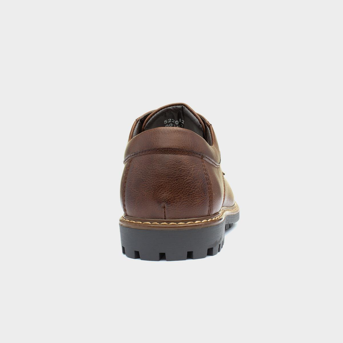 Beckett Buzz Mens Brown Lace Up Shoes-522042 | Shoe Zone