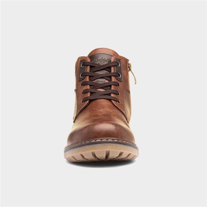 Relife Jonty Mens Tan Boot-585129 | shoezone