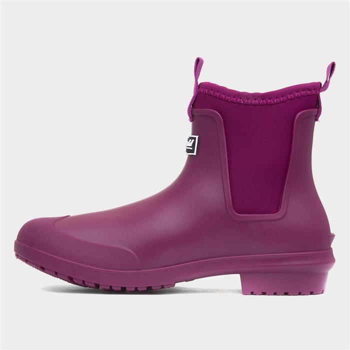 Cotswold Grosvenor Womens Berry Ankle Welly-79936 | shoezone