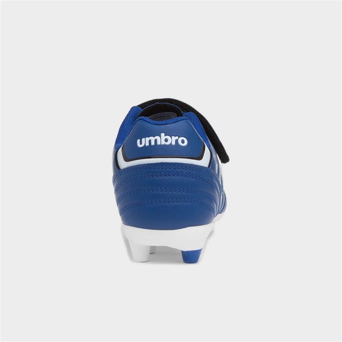 Umbro Speciali Liga Jnr Kids Blue Football Boot-81315 | shoezone