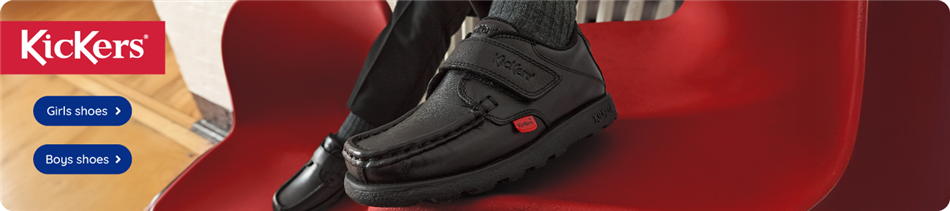 Kickers School Shoes | Boys & Girls | Free Next Day Delivery | shoezone